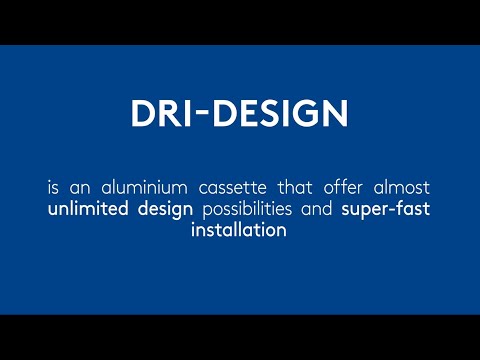 Dri-Design aluminium cassettes are used to transform façades all over the world!
