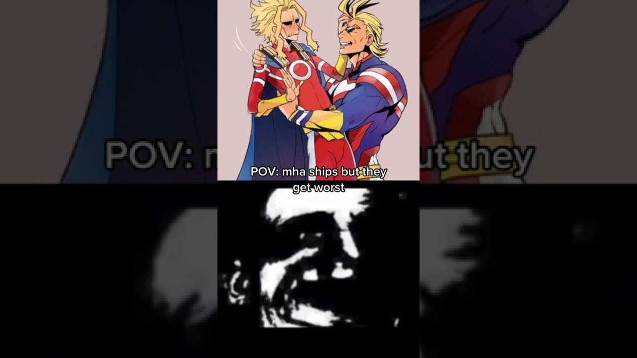 MHA ships but they get worse #shorts #mha #mhaships