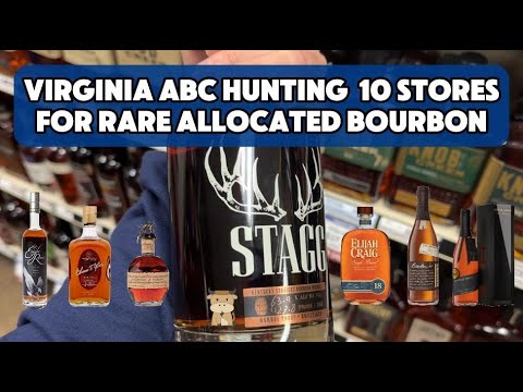 Hunting 10 Virginia ABC Stores for Allocated and Rare Bourbon! Let's See What Whiskey We Can Find!