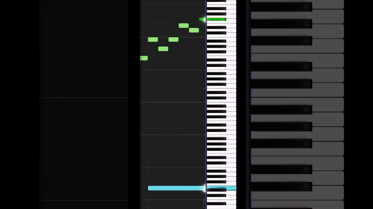 Waterfall (Piano Solo Tutorial) - Undertale #shorts