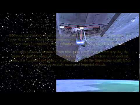 The true size of Imperial star destroyers