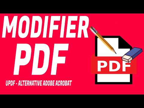 Voici Comment Modifier un PDF avec un Logiciel PDF alternative à adobe acrobat - UPDF
