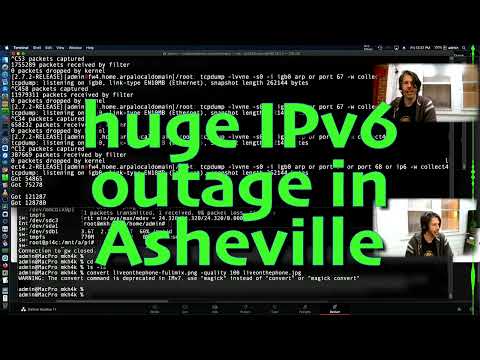 huge IPv6 Internet outage in Asheville! LIVE on the phone with Spectrum technical support