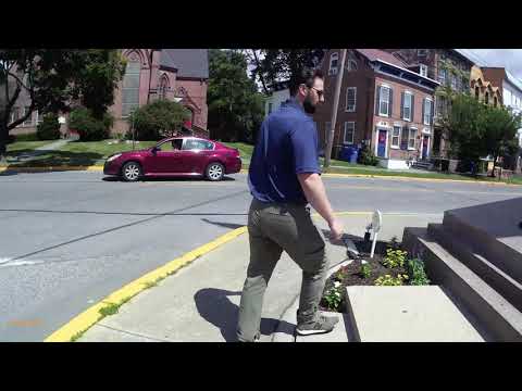 Walking around Goshen, NY.
