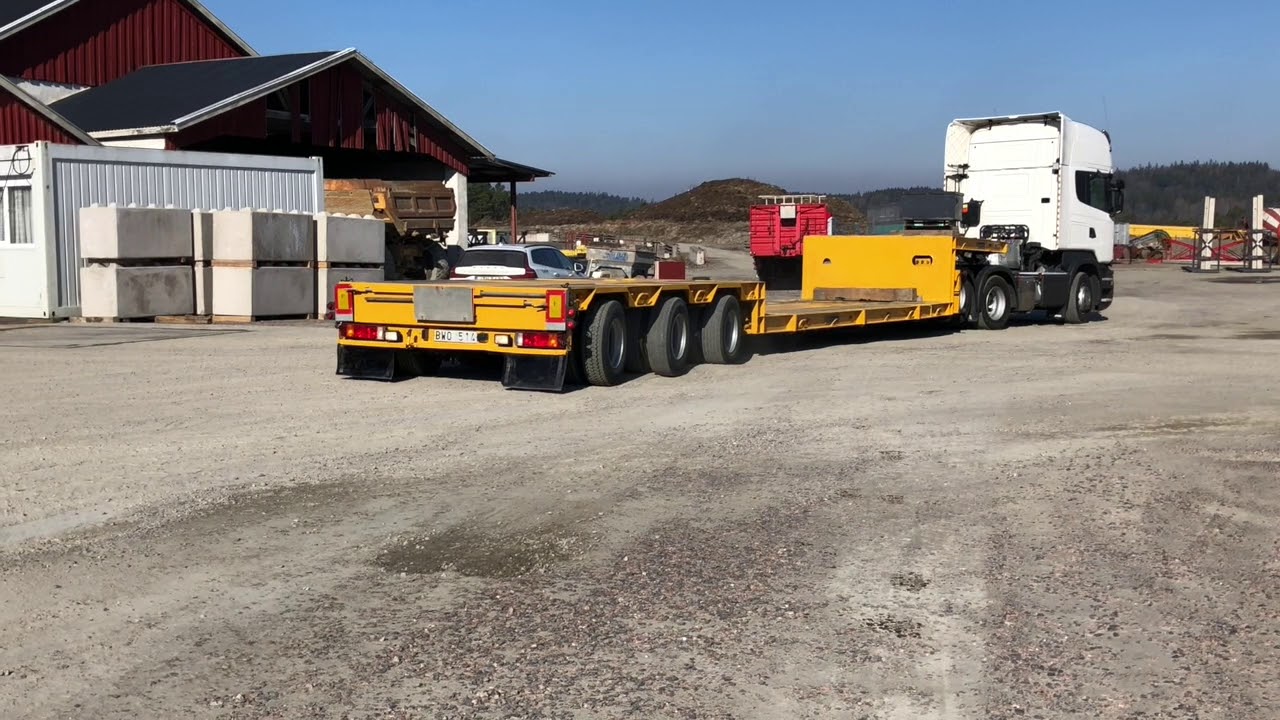 Scania R580 med Specialtrailer
