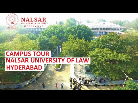 Welcome to NALSAR University of Law - Campus Tour | NALSAR - Hyderabad
