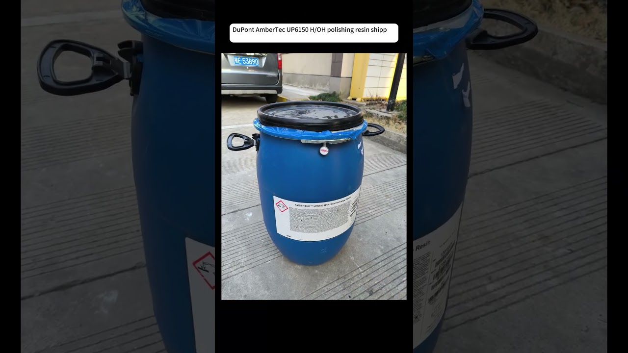 DuPont AmberTec UP6150 H/OH polishing resin shipped to Nanjing City