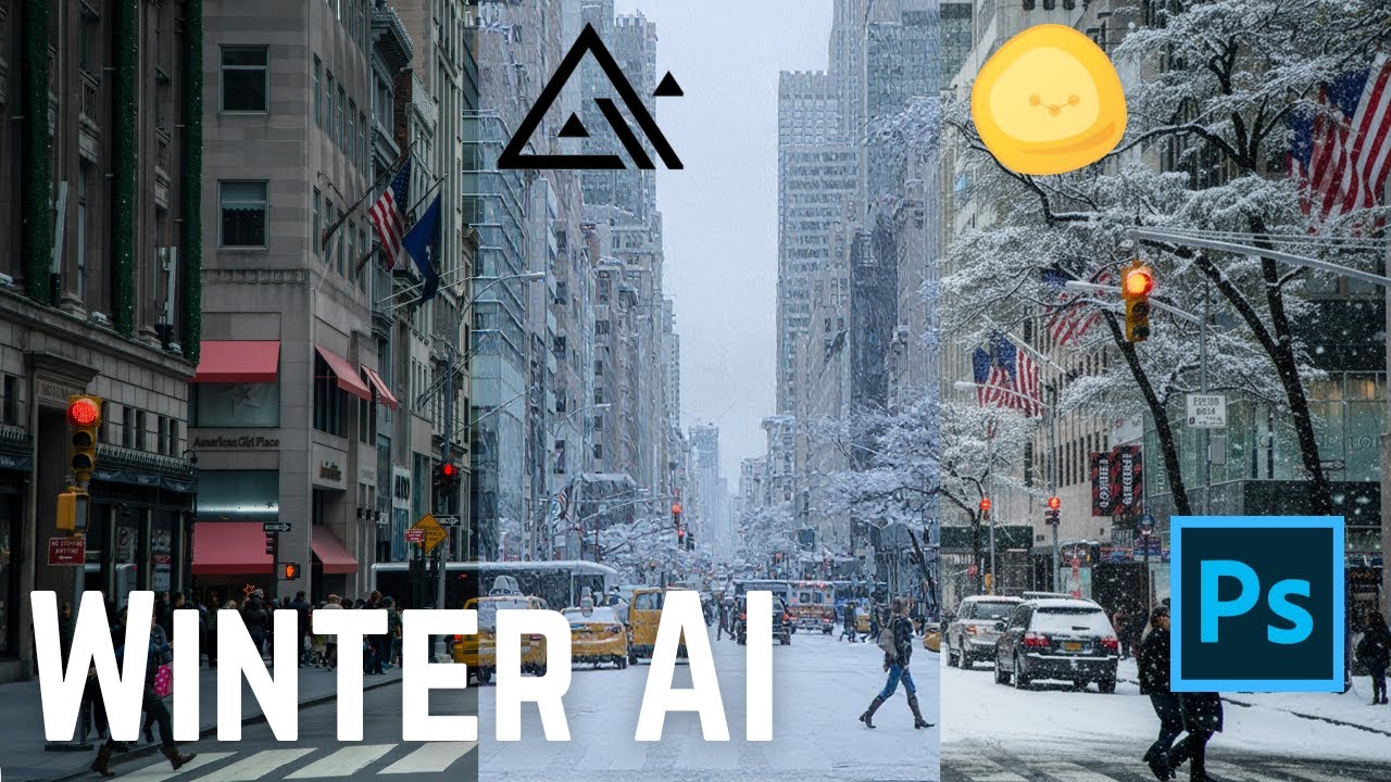 How to Turn Images to Winter Season Using AI Partner Models in Photoshop Beta