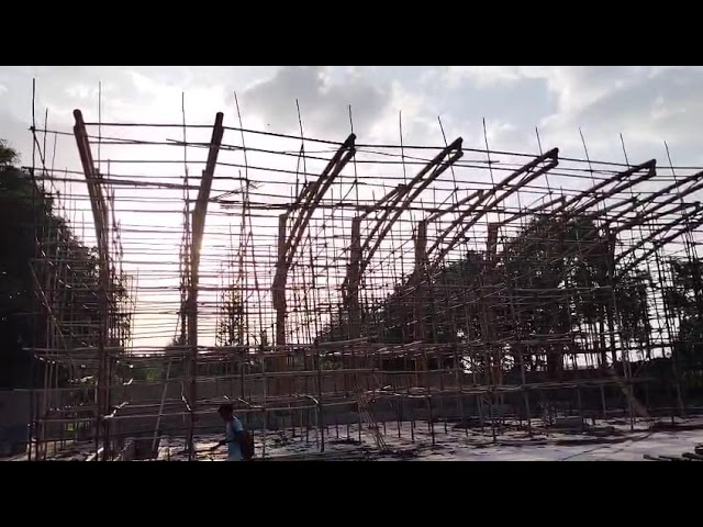 Roofing Shed - Pipes Structure Shed Manufacturer from Hyderabad