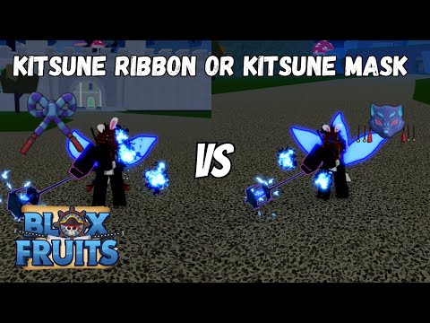 Kitsune Ribbon OR Kitsune Mask? Which Is Better? (Blox Fruits Roblox)
