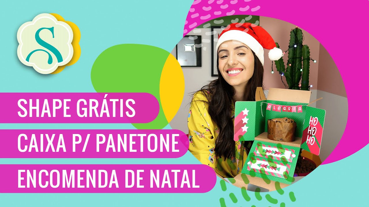 How to Make a Box for Mini Panettone - Christmas Order - Easy DIY with Free Template