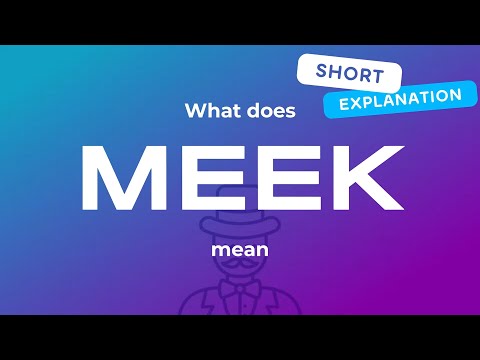 What does meek mean