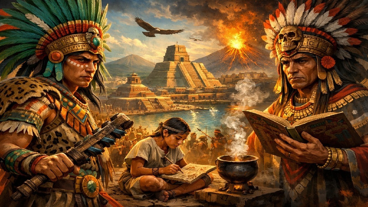 Aztec Schools Weren’t About Learning… They Shaped an Entire Empire