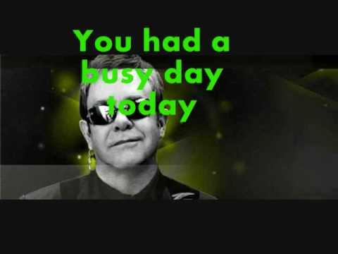 Elton John-Tiny Dancer (Lyrics and slideshow)