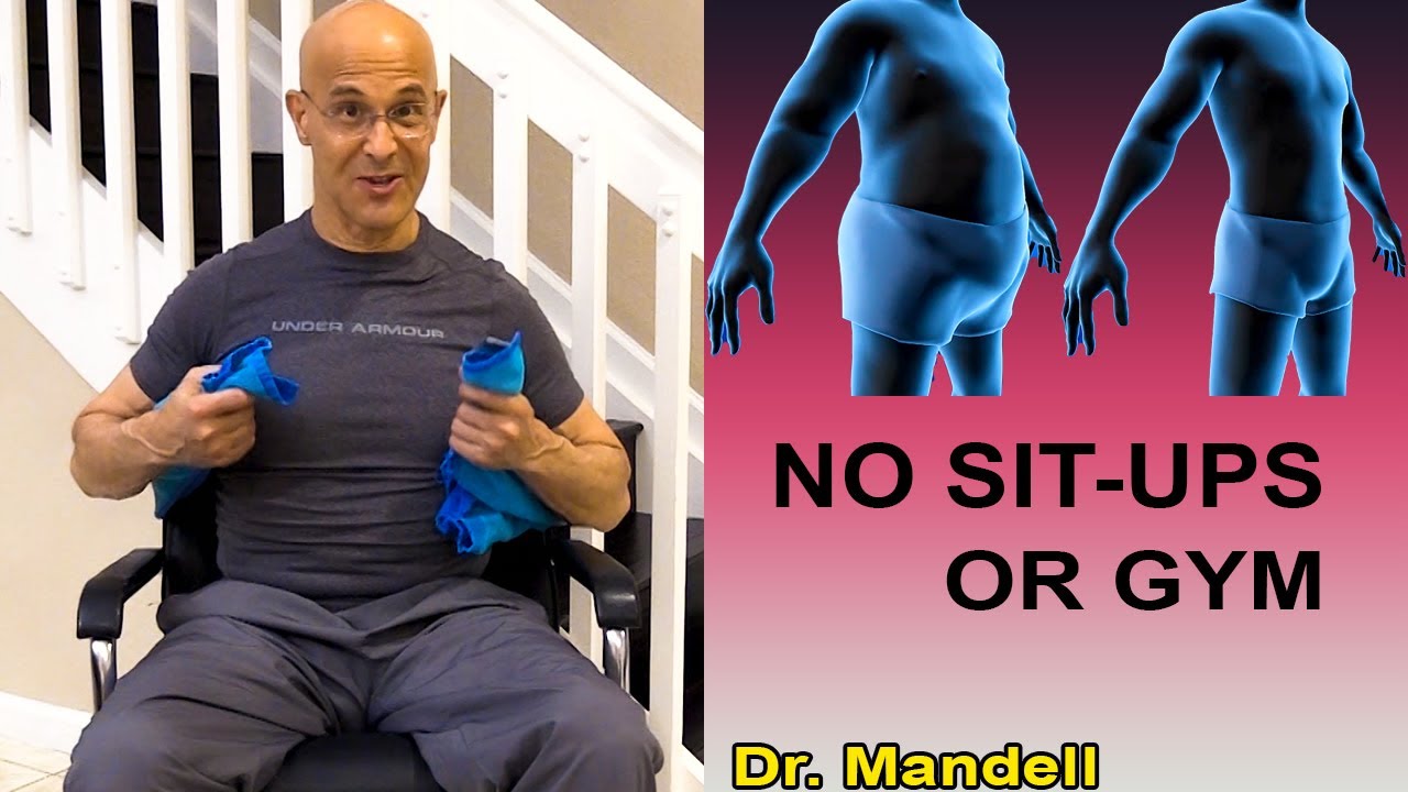 Flatten Your Stomach With No Sit-Ups or Gym | Dr Alan Mandell, DC