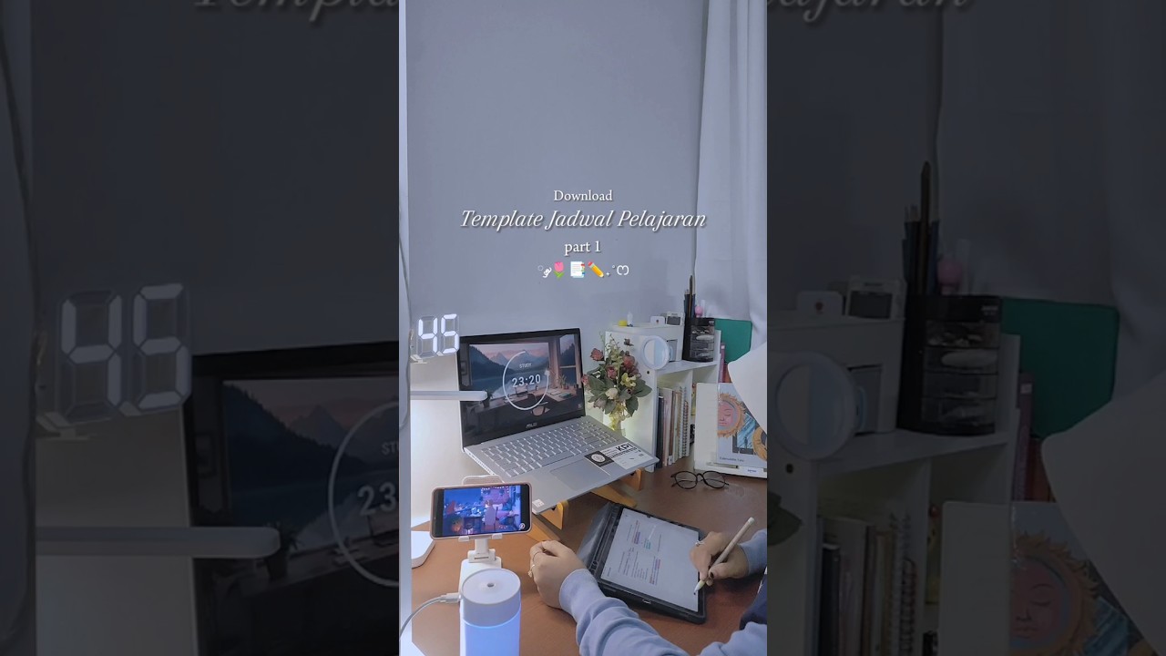 Download template jadwal pelajaran #studytips #studying #studysession #studywithme #studymotivation