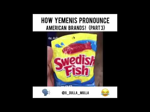 كيف اليمنين ينطقو المنتجات الأمريكية ll How yemenis pronounce american brands + All parts