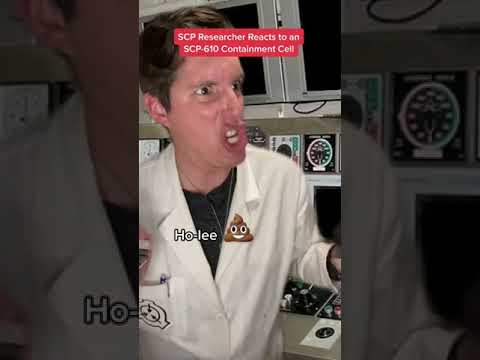 SCP Researcher reacts to an SCP-610 Containment Cell 🥩🥩 #drsherman #site42 #scp #scp610