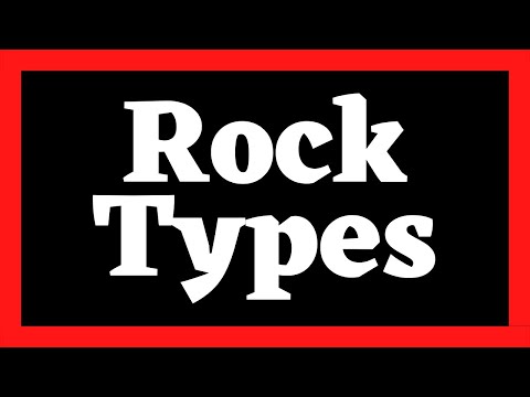 🟥 ROCK TYPES geology ¿What are the 3 types of rocks? [igneous sedimentary and metamorphic] 🟥