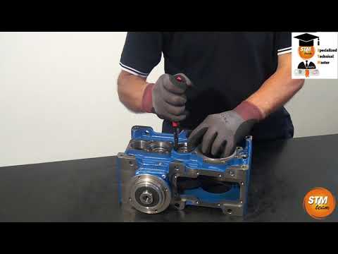 ASSEMBLING STM TEAM UNIVERSAL BEVEL HELICAL GEARBOXES WITH INPUT MOTOR FLANGE