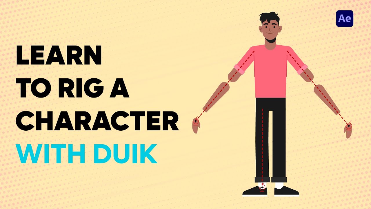 Character Rig in After Effects with Duik