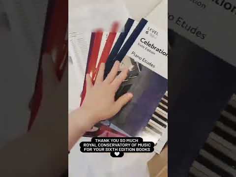 Royal Conservatory of Music 6th Edition Piano Books *NEWEST EDITION*