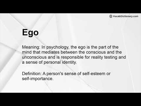 Ego Meaning