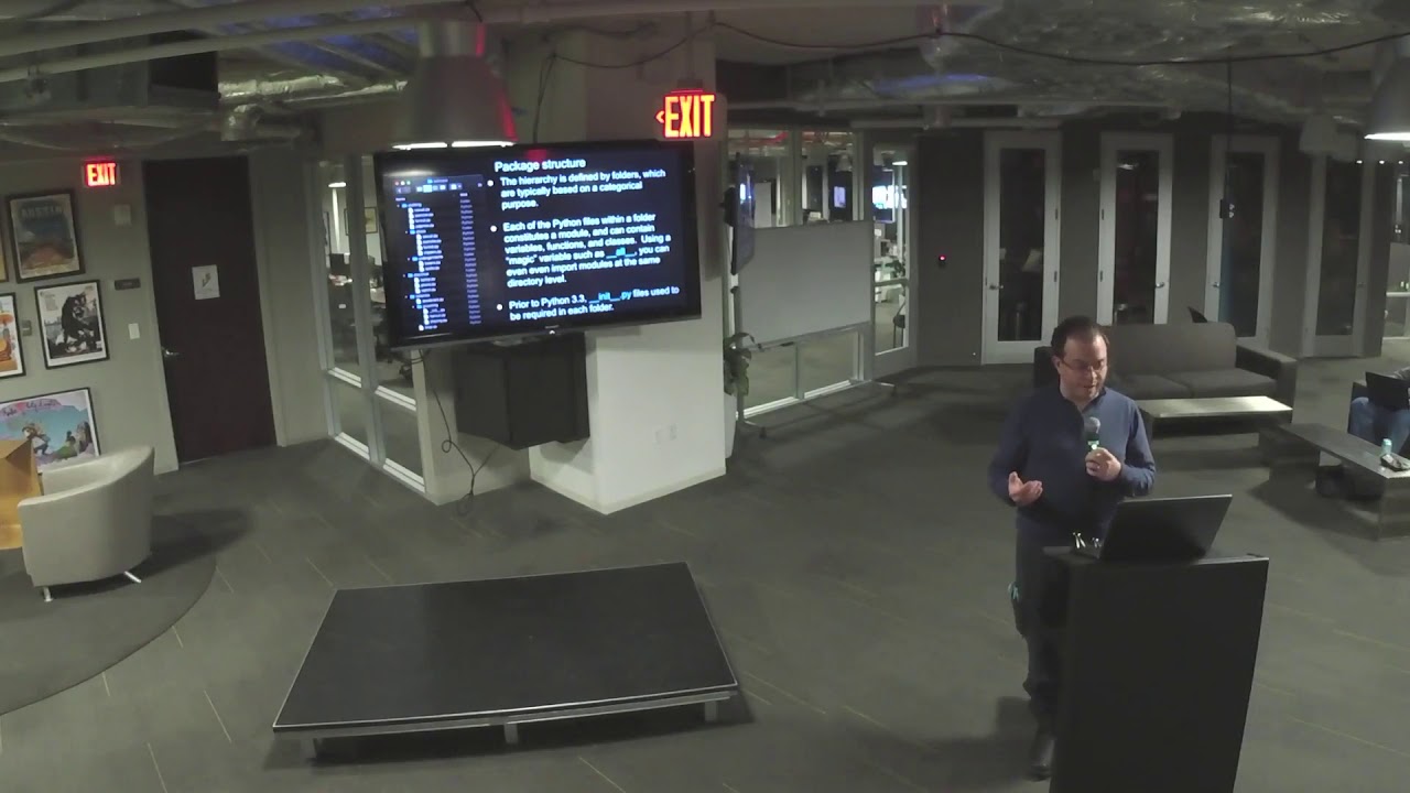 2020-01-08 : The Austin Python Meetup : Creating and publishing a Python package