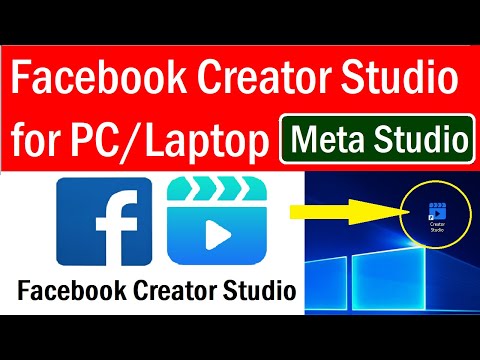 Facebook Creator Studio for PC | How to Add Facebook Creator Studio to Desktop | #fbstudio