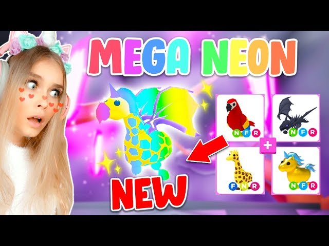 How to make a Mega Neon pet in Roblox Adopt Me!