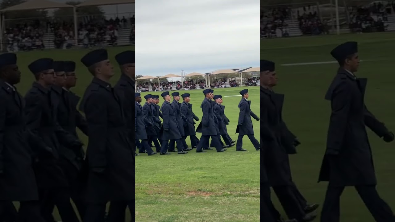 2024 US AIR FORCE BASIC  training graduation parade