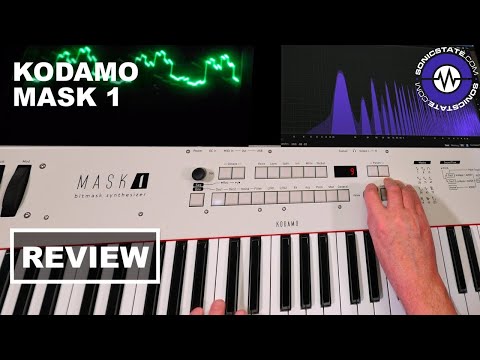 Kodamo Mask1 Polyphonic Synthesizer | Reverb