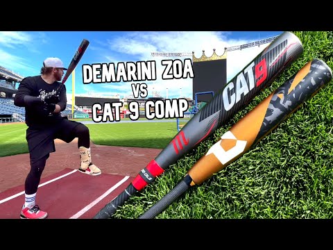 DeMarini ZOA vs. Marucci Cat 9 Composite | Battle for the BEST USSSA -5 Baseball Bat