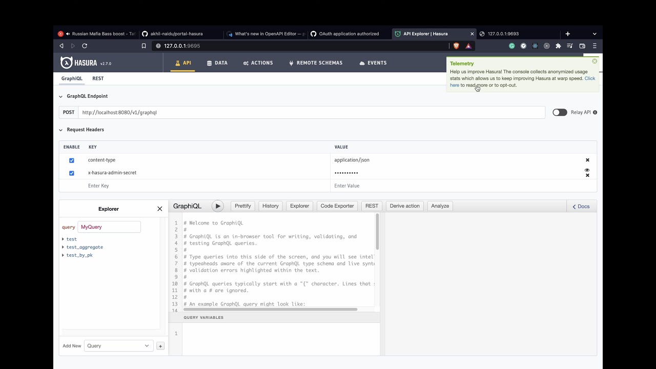 Using Github Codespaces for local development with Cloud Servers.