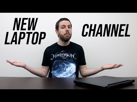 I Have A NEW Laptop Review Channel!