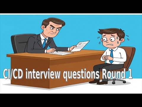 DevOps CI/CD Interview Questions | Round 1 – Pipeline, Tools & Deployment Explained