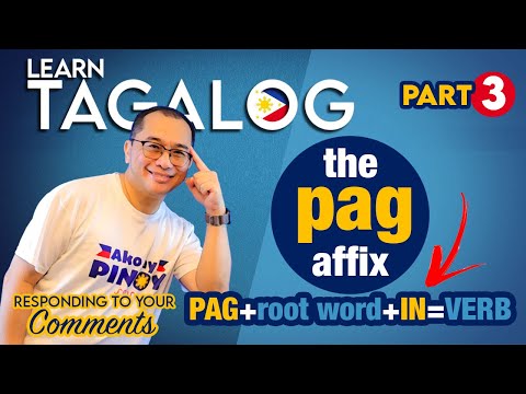 Answering You Question: The PAG+IN Verb Affix | PART 3 (E148)
