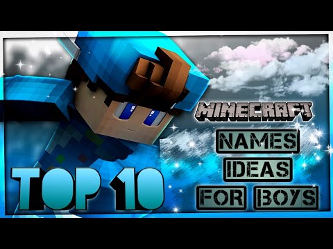 TOP 10 Best Minecraft Names Ideas for Boys and Cool Gamer Names Ideas 2021🔥