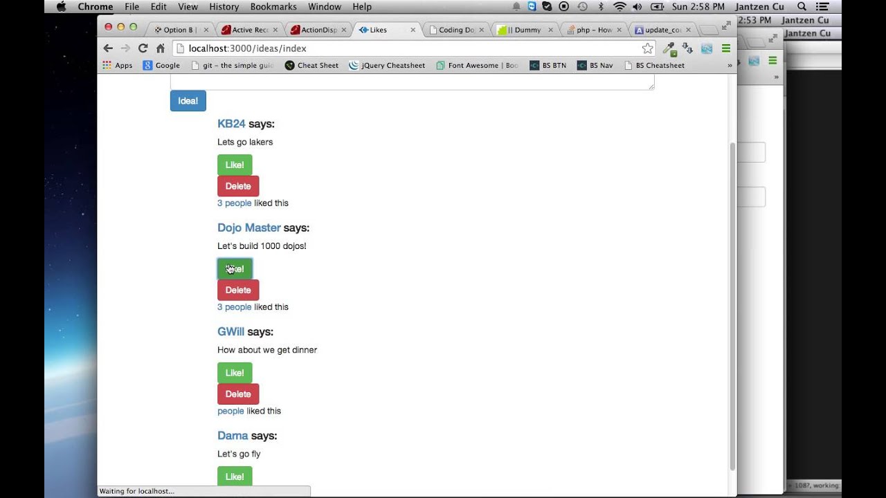 Coding Dojo Blackbelt Exam