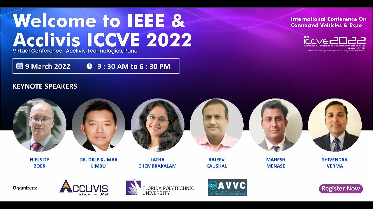 IEEE ICCVE 2022 Webinar by Acclivis Technologies Part 2