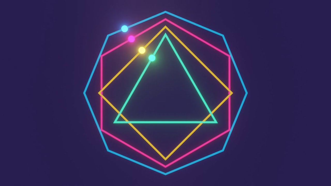 Polyrhythms Visualization 3:4:6:8 || Best Animated Polyrhythms || #109