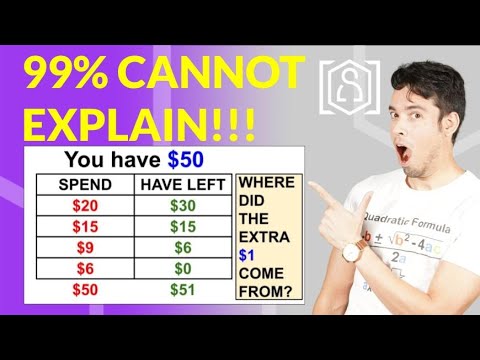 99% CAN'T EXPLAIN! Where did the extra $1.00 come from???