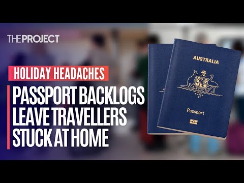 Passport Backlogs Create Headaches For Travellers Across Australia, Who Are Unable To Renew In Time