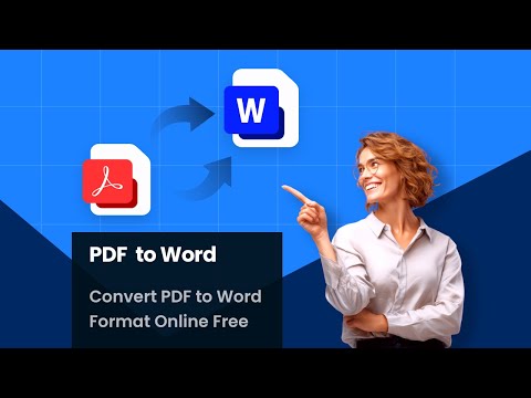 How to Convert PDF Files to Word Document Online Free🤩