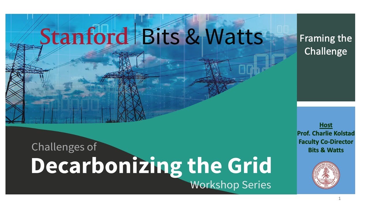 Framing the Challenges of Decarbonizing the Grid