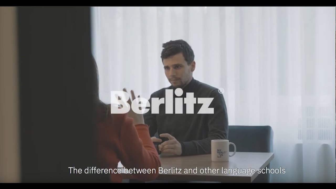 Nicolas, English instructor, explains the Berlitz Method