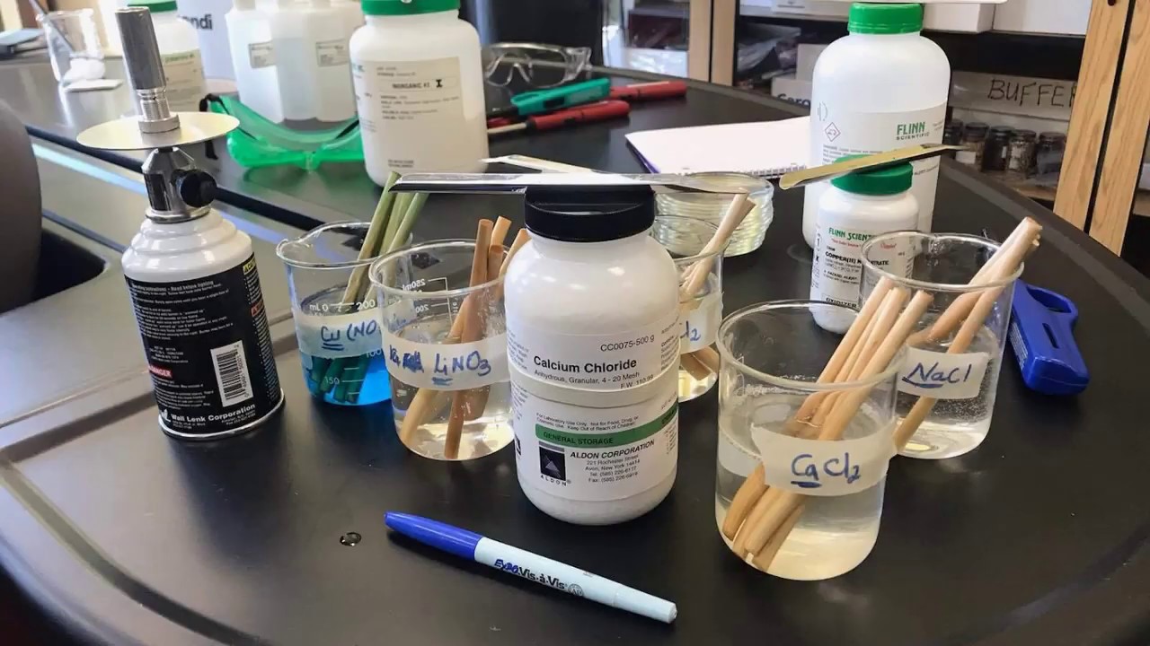 Flame Test - STEM SOS PBL Level 2 Project