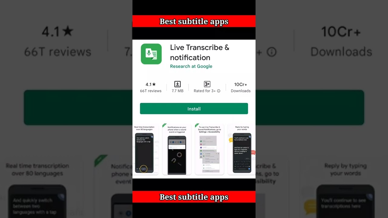 best subtitle apps for Android