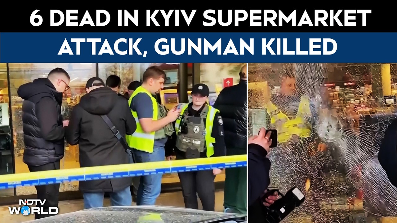 Kyiv Attack | 6 Killed As Gunman Takes Hostages, Opens Fire In Supermarket In Kyiv