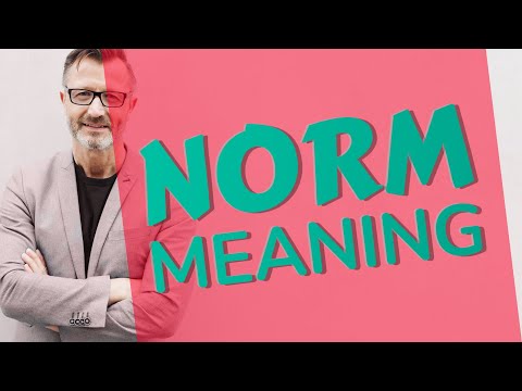 Norm | Definition of norm